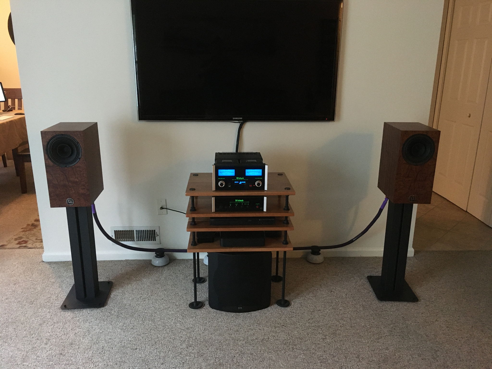 Mini Mcintosh and Omega | Virtual Listening Room