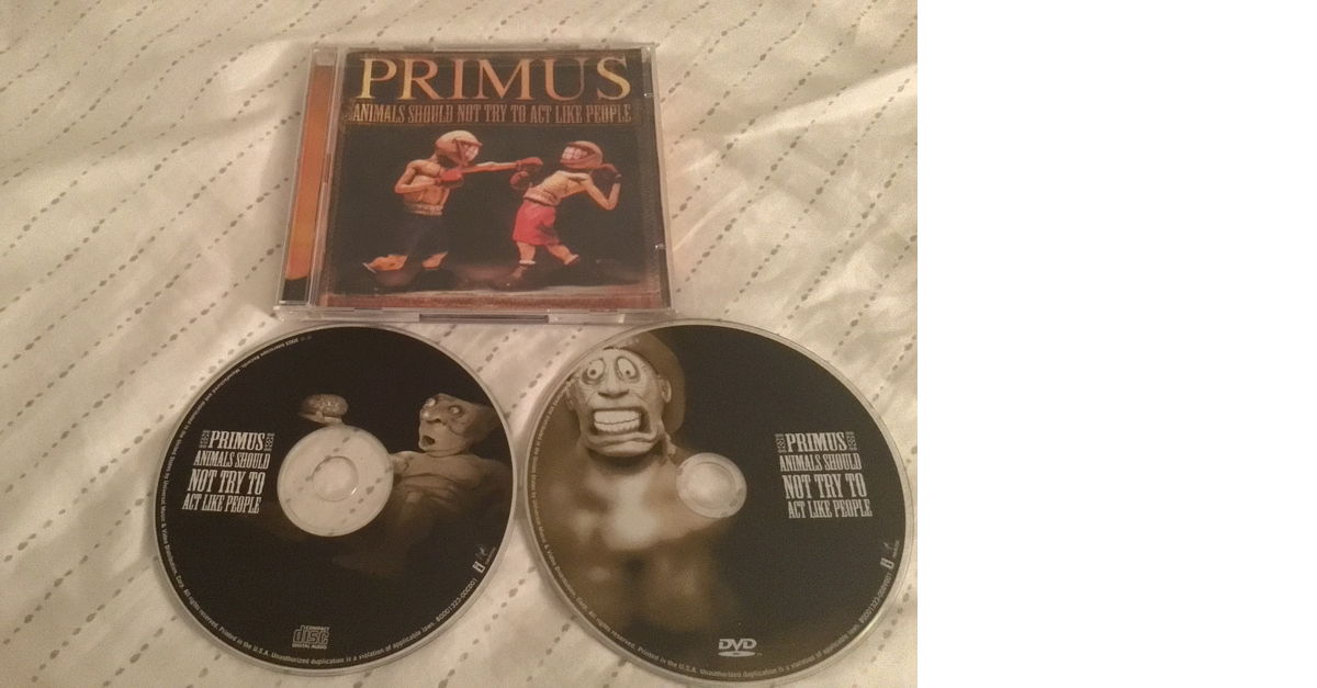 Primus CD/DVD Combo Animals Should Not Try... For Sale | Audiogon