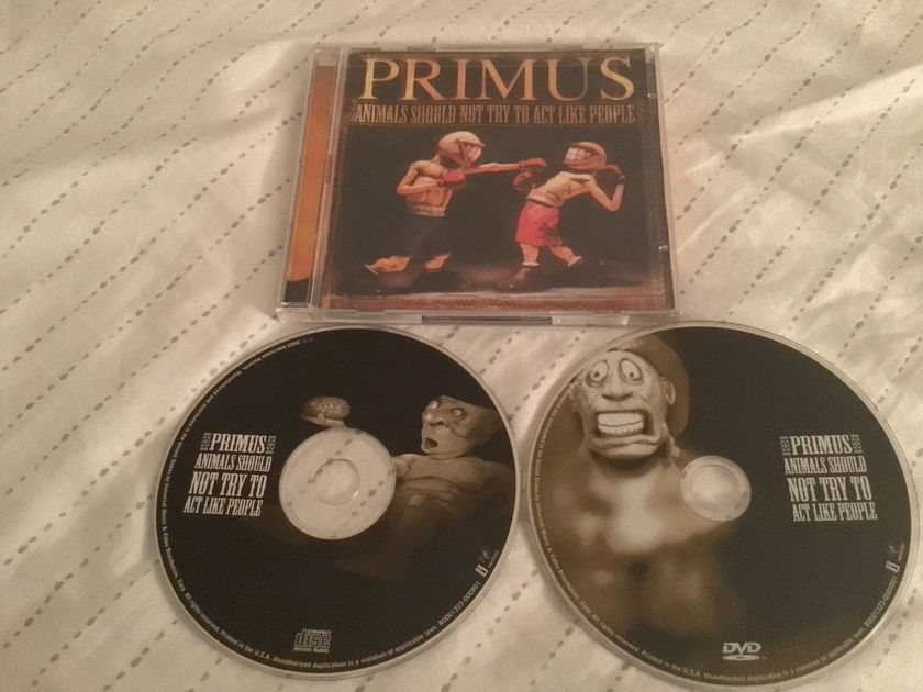 Primus CD/DVD Combo Animals Should Not Try... For Sale | Audiogon