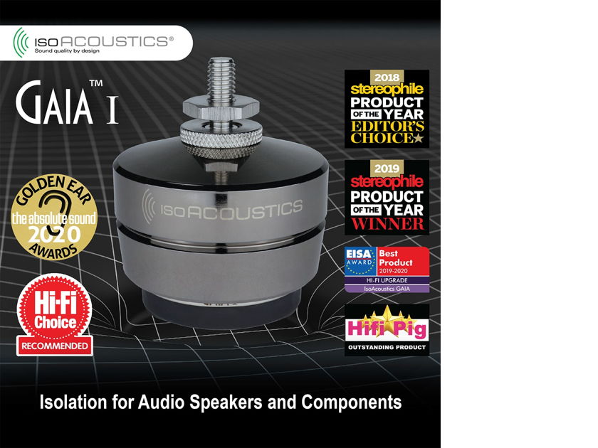 IsoAcoustics GAIA 1 ( Set of 4) For Sale | Audiogon