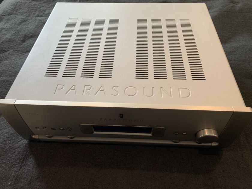 Parasound Halo C2 Preamp Silver Excellent ... For Sale | Audiogon