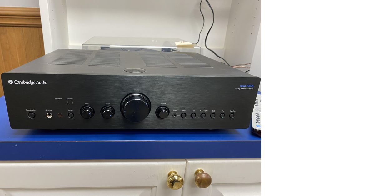 Cambridge Audio Azur 650A Integrated Amp For Sale | Audiogon