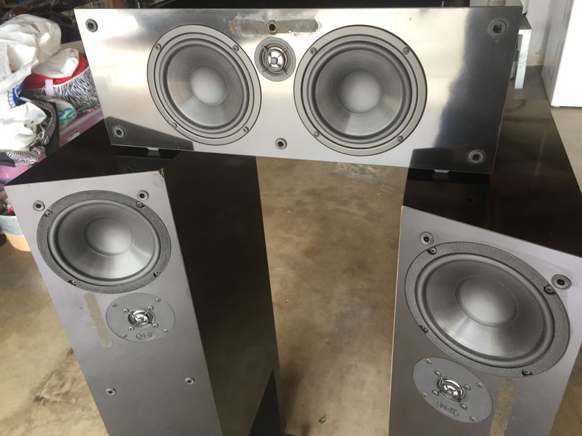 NHT 2.5i & AC1 Matching left right and center speakers | Full-Range ...