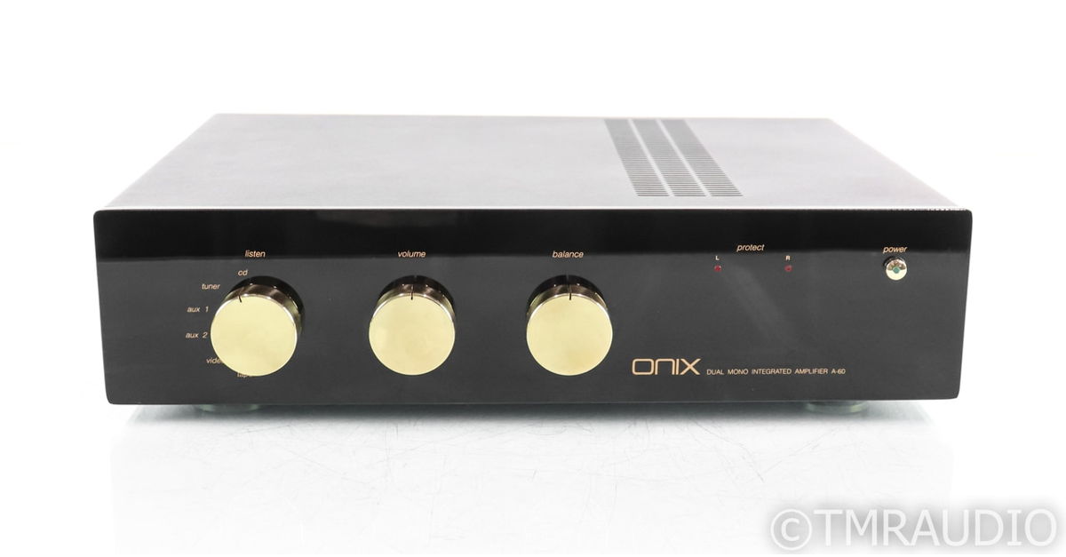 Onix A-60 Stereo Integrated Amplifier; A60... For Sale | Audiogon