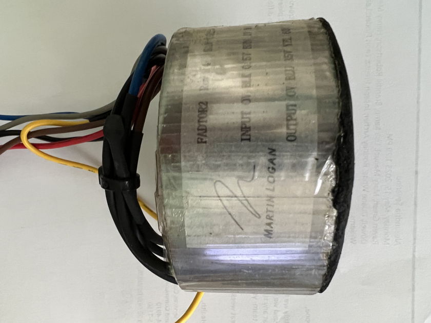 Martin Logan ESL transformers For Sale | Audiogon