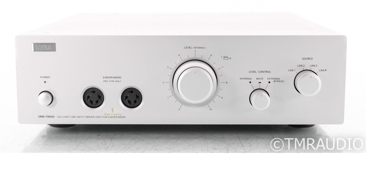 Stax SRM-T8000 Electrostatic Headphone Amp... For Sale | Audiogon