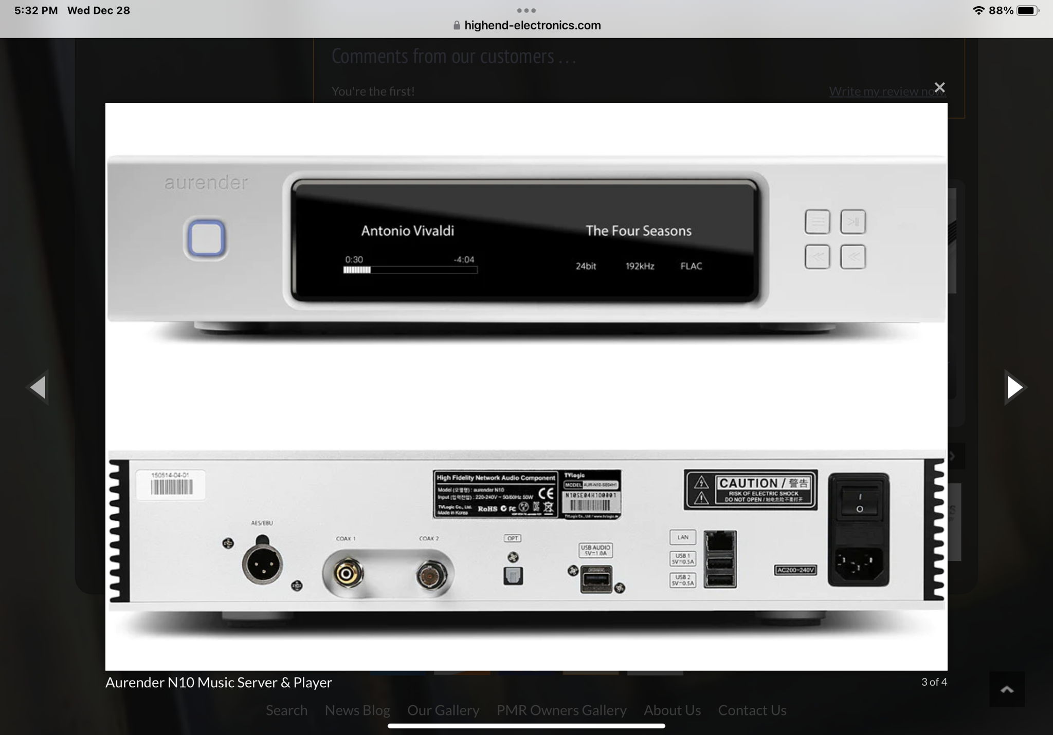 Aurender N10 For Sale | Audiogon