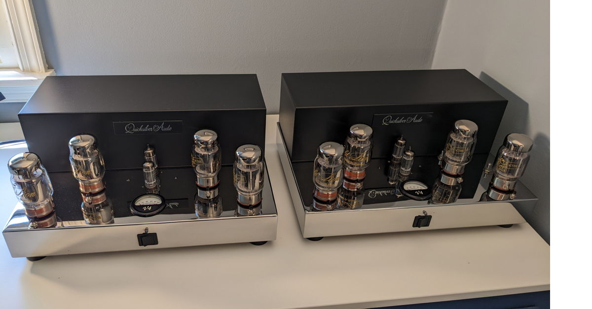 Quicksilver V4 Balanced Monoblock Tube Amp... For Sale | Audiogon
