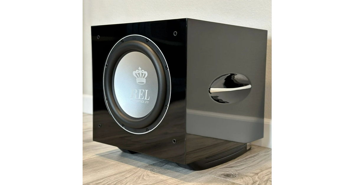 REL S/812 Subwoofer, Black (Open Box) For Sale | Audiogon