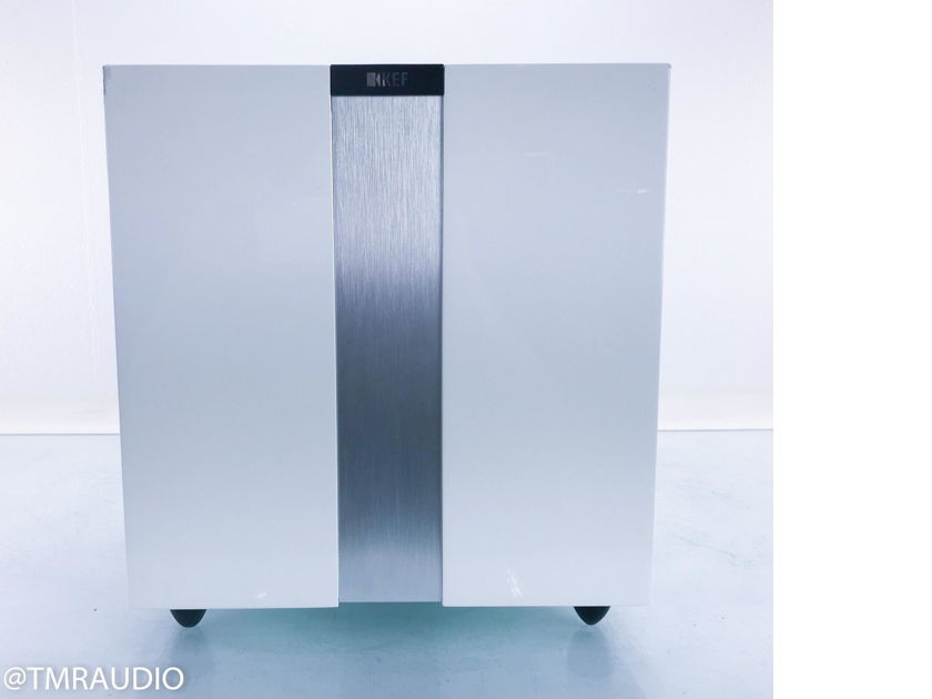 KEF R400b 9" Powered Subwoofer; White; R S... For Sale | Audiogon