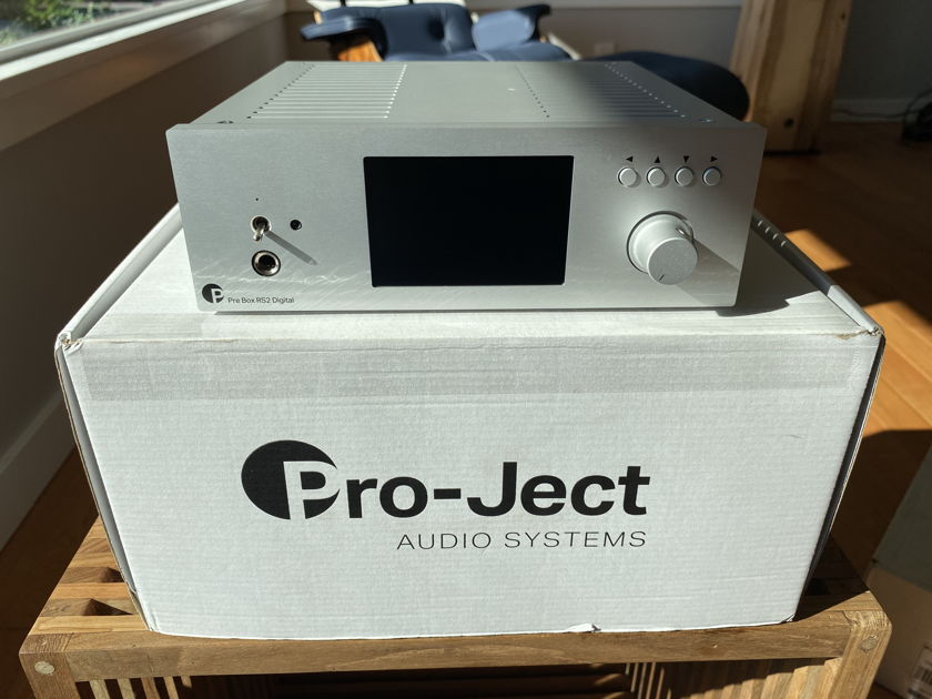 Pro-Ject Pre Box RS2 Digital - Pre-amplifier, DAC, headphone amp | Tube ...