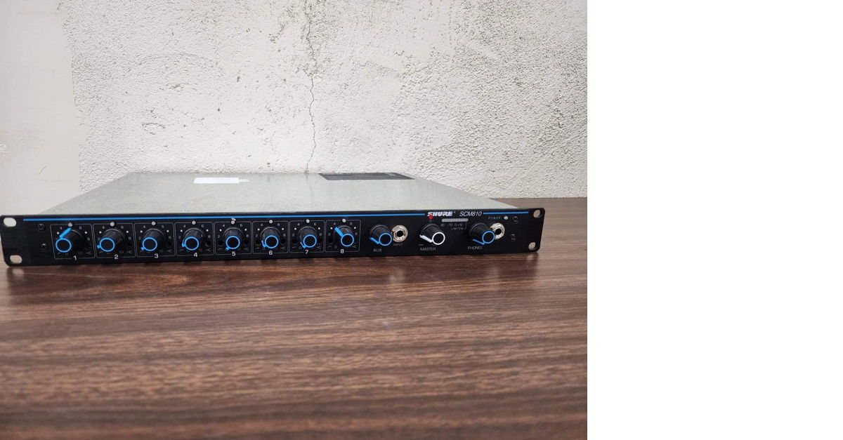 Shure Scm810 Mic Mixer- Free shipping to l... For Sale | Audiogon