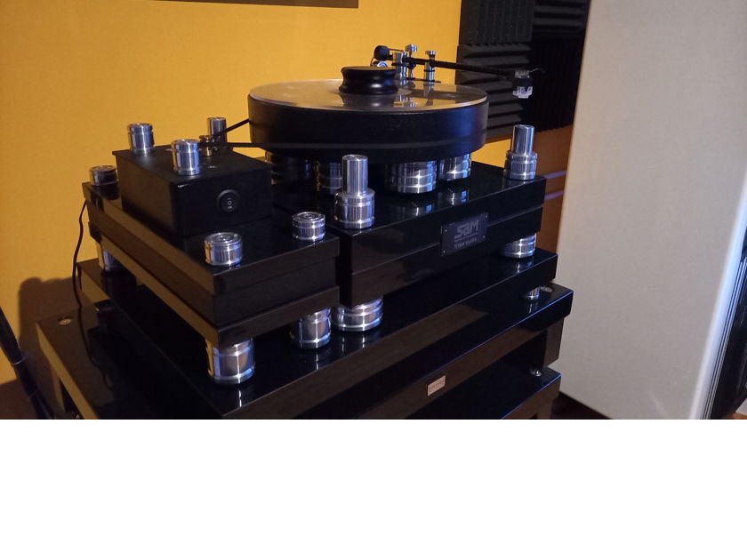 SAM Titan Silver turntable and SAM Tonearm For Sale | Audiogon