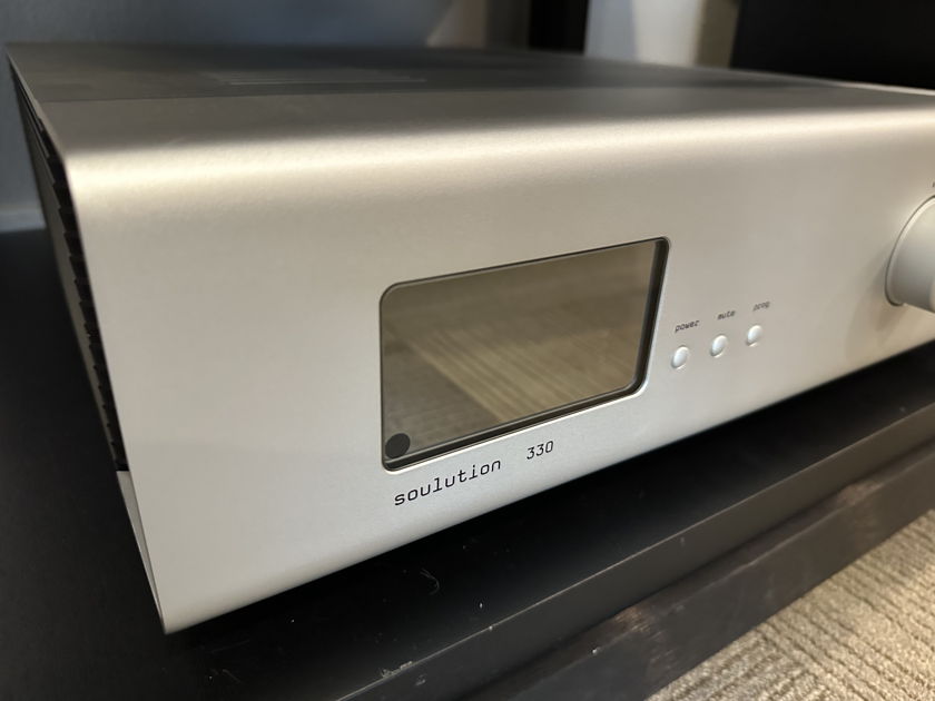 Soulution 330 Integrated (Silver, w/ DAC) For Sale | Audiogon