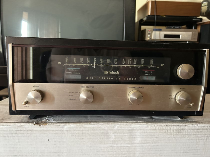McIntosh MR71 Tube Tuner For Sale | Audiogon