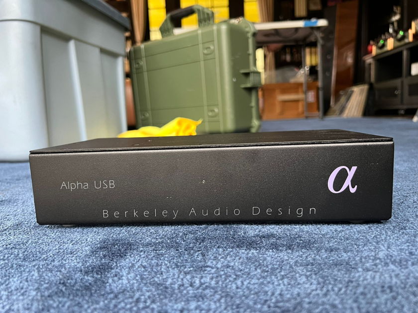 Berkeley Audio Design Alpha USB 2 trade-in For Sale | Audiogon