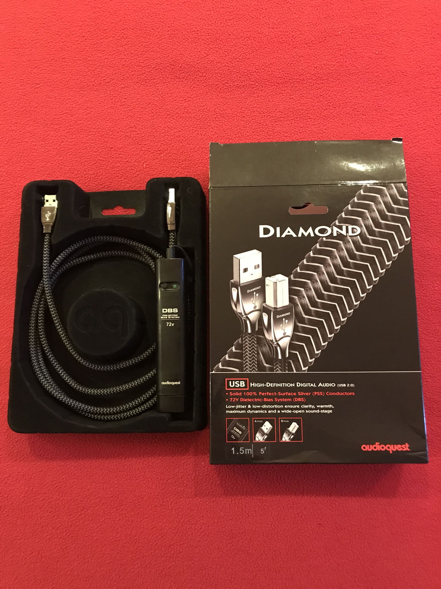 AudioQuest Diamond USB 2.0 Digital Cable 5... For Sale | Audiogon
