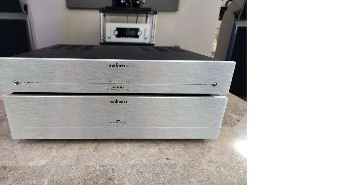 Audionet Pam G-2 Phono Preamp with EPX Pow... For Sale | Audiogon