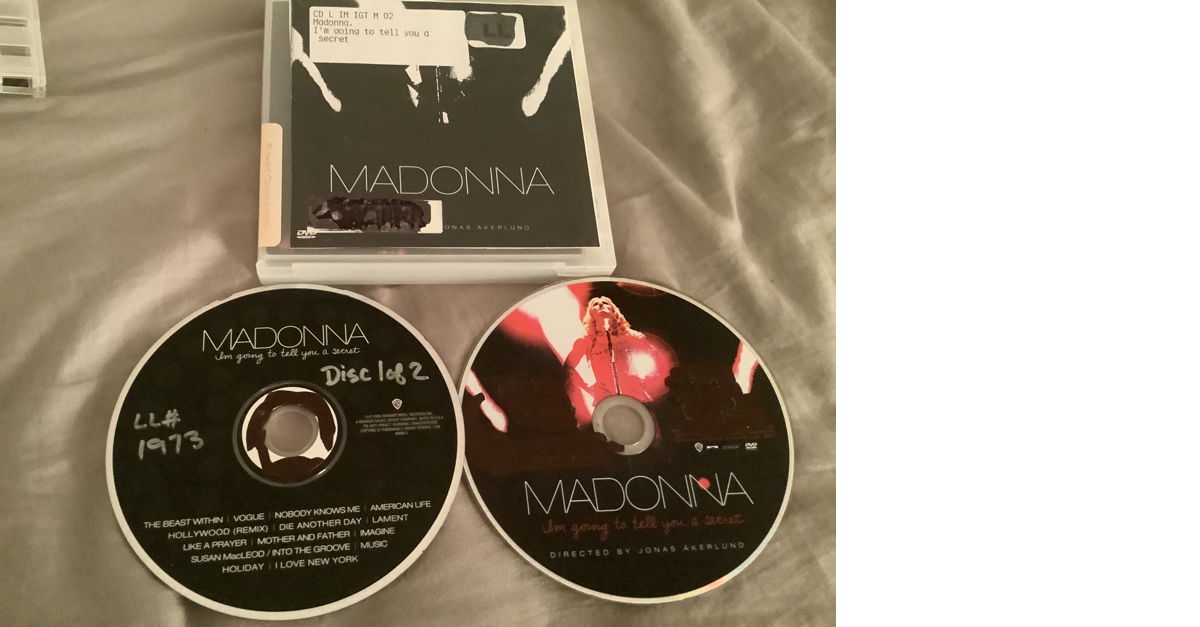 Madonna CD/DVD Maverick Records I’m Going ... For Sale | Audiogon