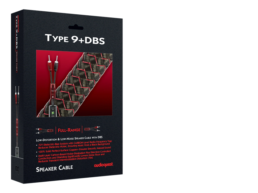 AudioQuest Type 9+DBS (10 Feet) Pair For Sale | Audiogon