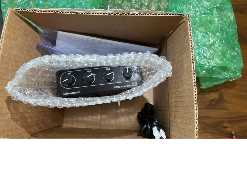 Sublime Acoustic K231 Active 3-Way Crossover For Sale | Audiogon
