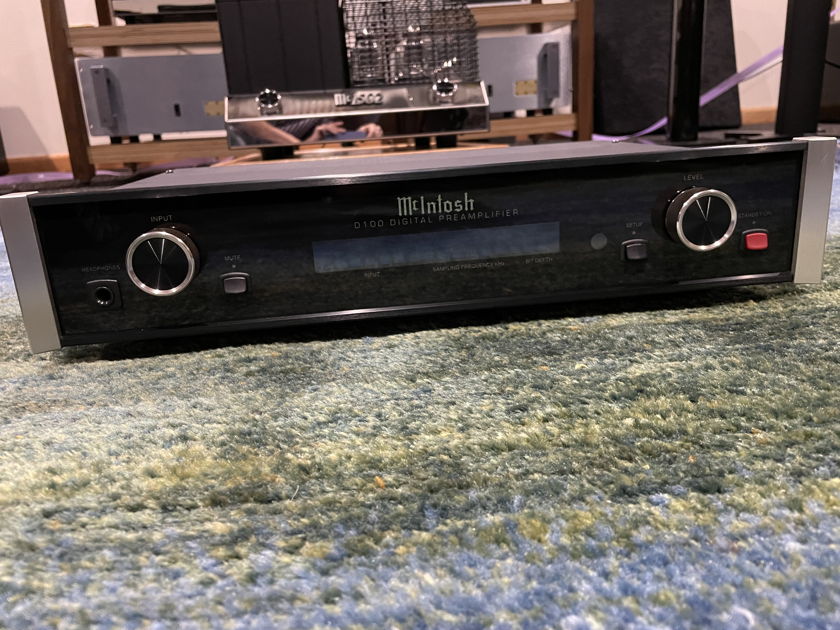 McIntosh D100 Digital Preamplifier For Sale | Audiogon