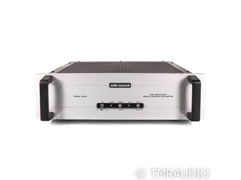 Audio Research DAC3 MKII Tube DAC; D/A Con... For Sale | Audiogon