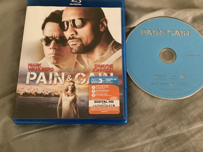Dwayne Johnson Blu Ray DVD Pain & Gain For Sale | Audiogon
