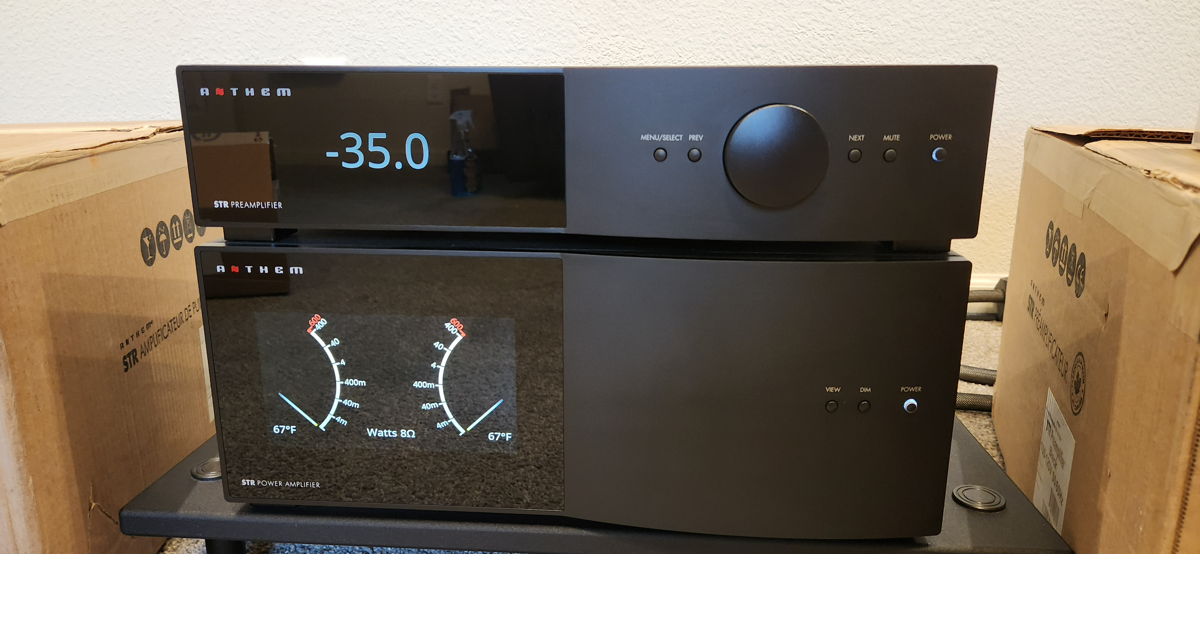 Anthem STR Preamplifier For Sale | Audiogon