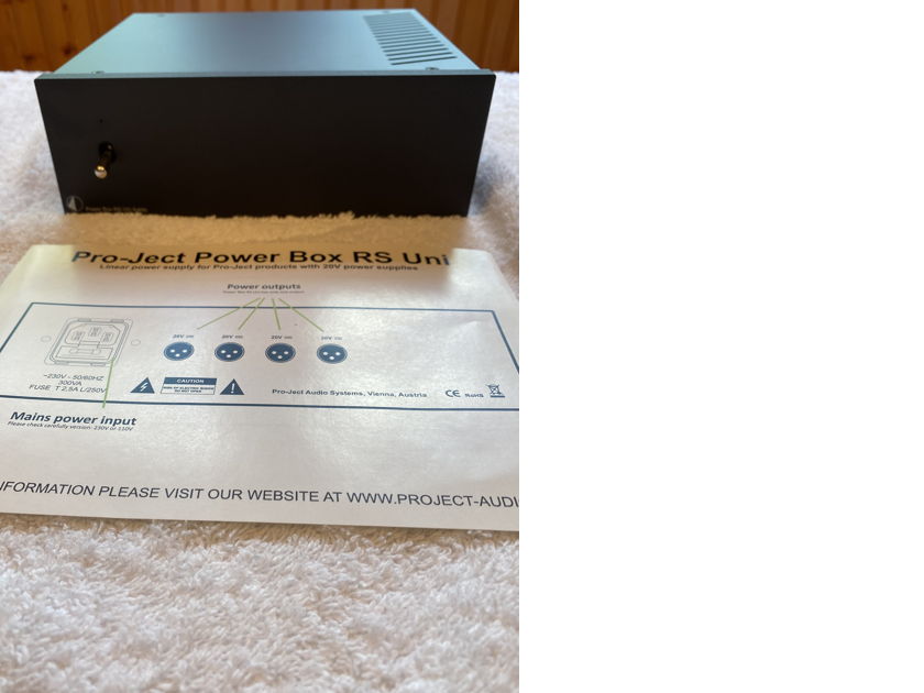 Pro-Ject Power Box RS Uni 4-Way Linear Pow... For Sale | Audiogon