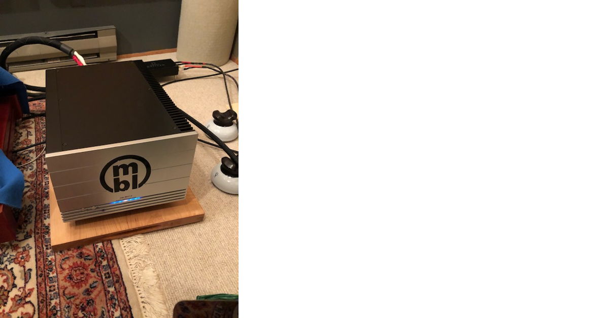 MBL 8011 AM Monoblock Amps in Silver For Sale | Audiogon