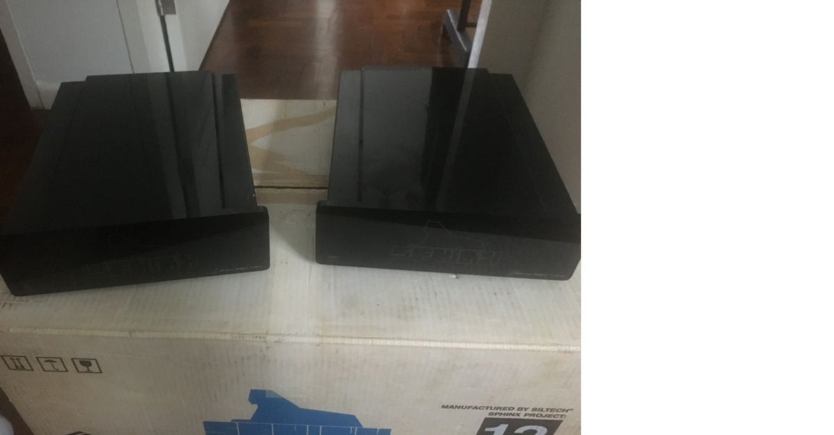 Siltech Sphinx Project 12 For Sale | Audiogon