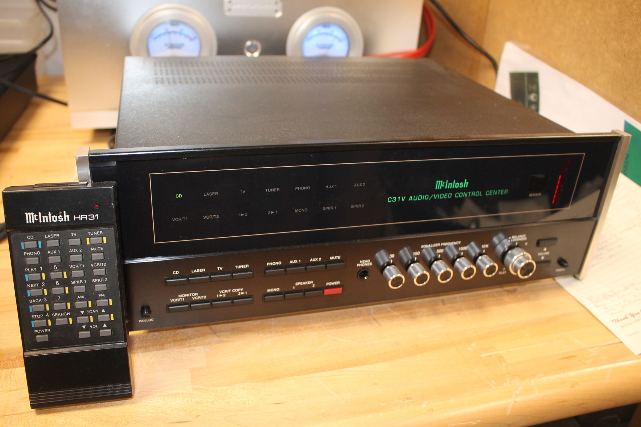 McIntosh C31V Audio Video Control Center P... For Sale | Audiogon