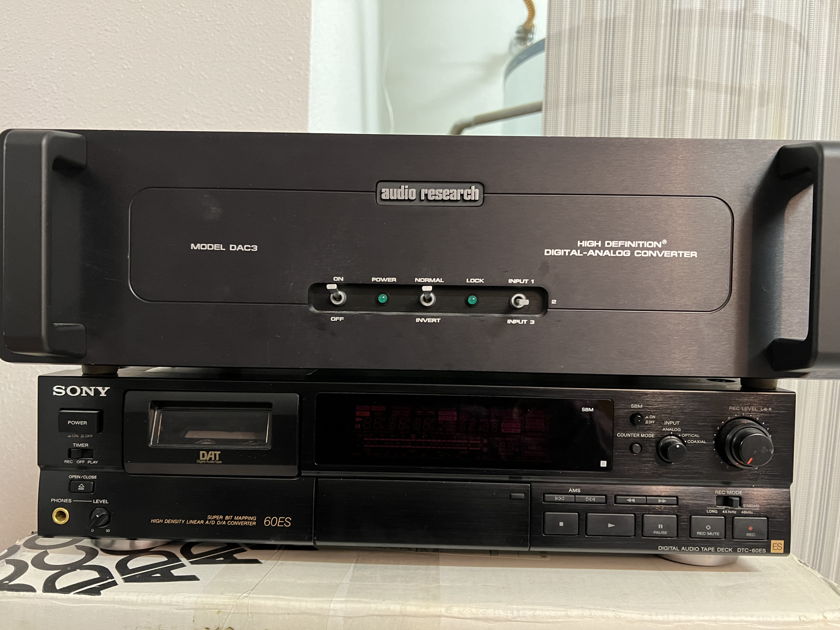 Audio Research Tube DAC-3 MKII Black Very ... For Sale | Audiogon