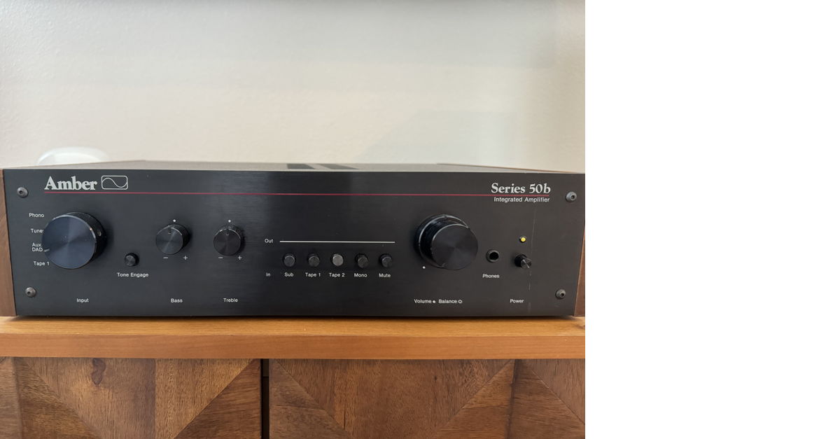 Amber Electronics Series 50b For Sale | Audiogon