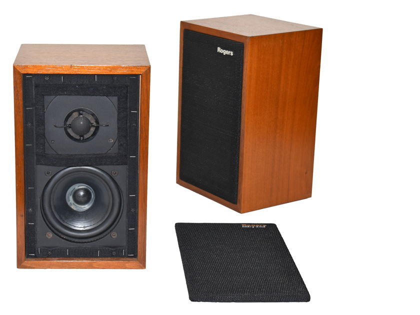 ROGERS LS3/5a 2-Way 15-Ohms Bookshelf Ster... For Sale | Audiogon