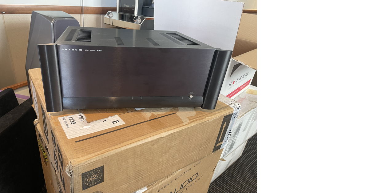 Anthem Statement A2 Stereo Amplifier in Black For Sale | Audiogon