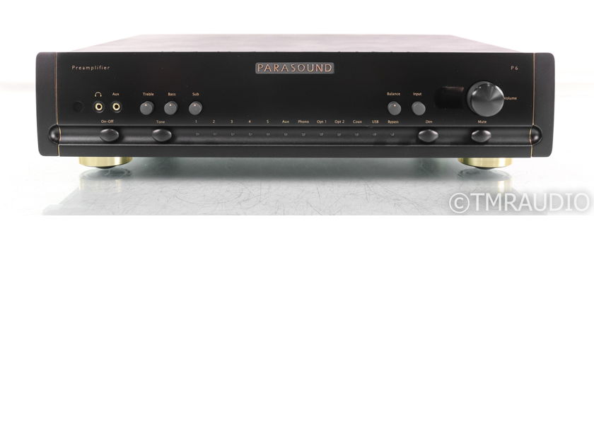 Parasound Halo P6 2.1 Channel Preamplifier; P-6; Black; Remote (41932 ...