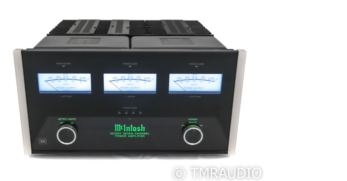 McIntosh MC207 7-Channel Power Amplifier; ... For Sale | Audiogon