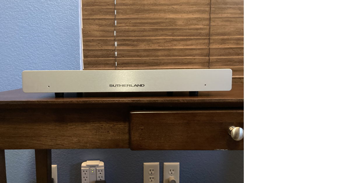 Sutherland Engineering 20/20 MK2 + Linear ... For Sale | Audiogon