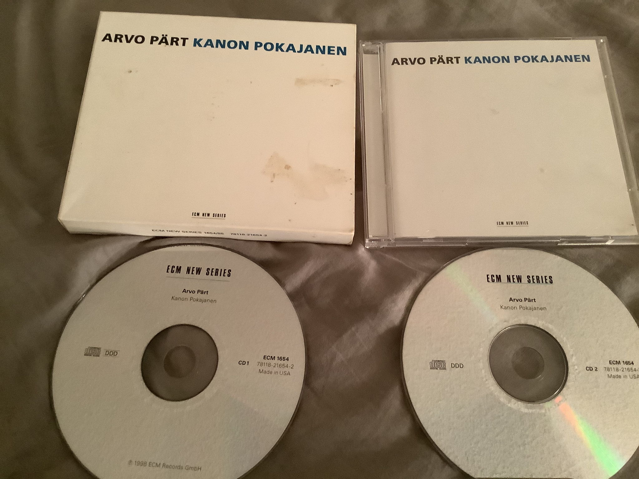 Arvo Part ECM New Series Records 2CD Set For Sale | Audiogon