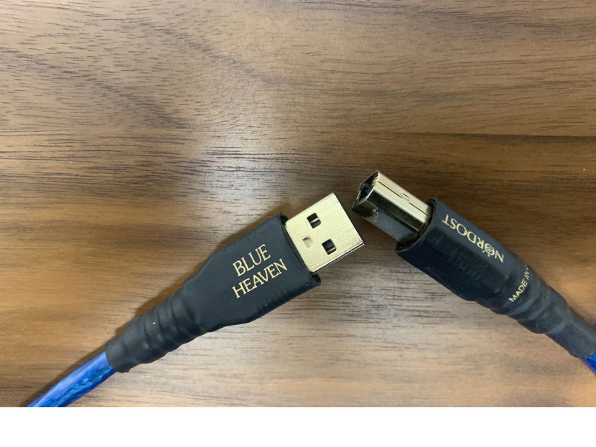 Nordost Blue Heaven USB A to B Cable - 2 M... For Sale | Audiogon