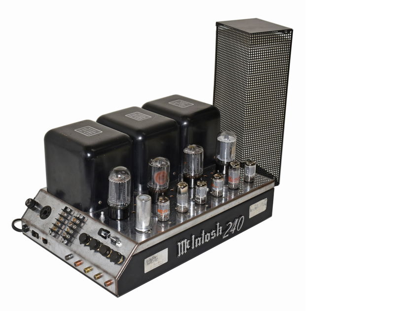 2of2 McIntosh MC 240 40wpc @ 8-Ohms Tube S... For Sale | Audiogon