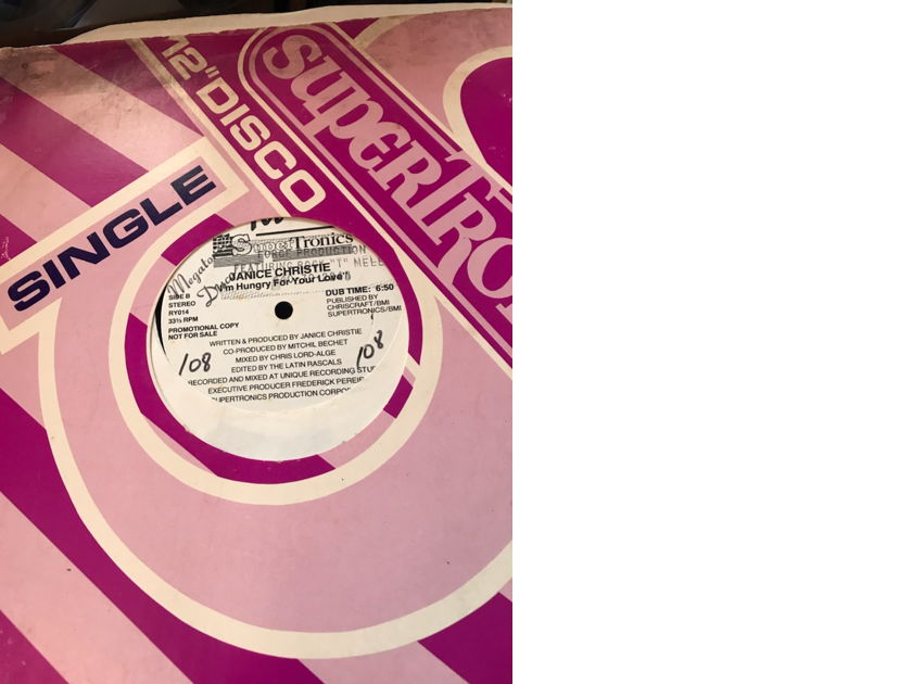Janice Christie - I'm Hungry For Your Love... For Sale | Audiogon