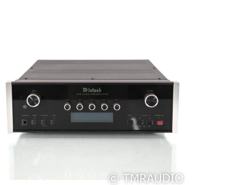 McIntosh C48 Stereo Preamplifier / DAC; C-48; MM / MC Phono (51164 ...
