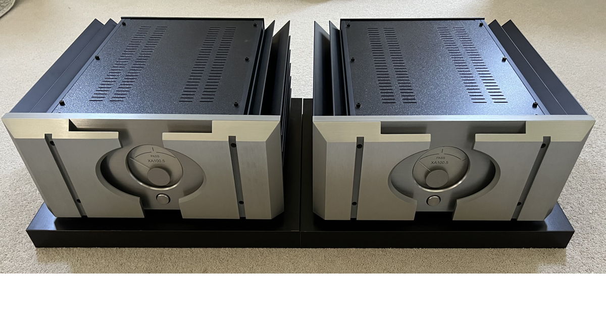 Pass Labs XA100.5 Monoblock Amplifiers - E... For Sale | Audiogon