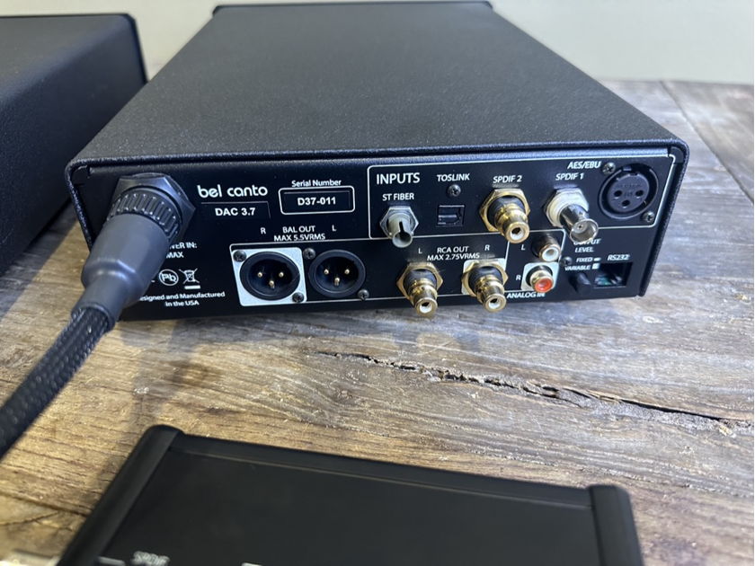 Bel Canto Design DAC 3.7, VBS1, MLink For Sale | Audiogon