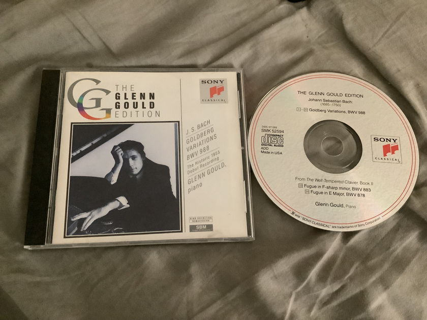 Glenn Gould Bach:Goldberg Variations 1955... For Sale | Audiogon