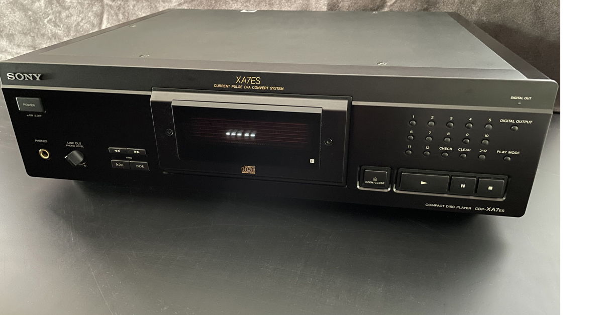 Sony CDP-XA7es Reference CD Player For Sale | Audiogon