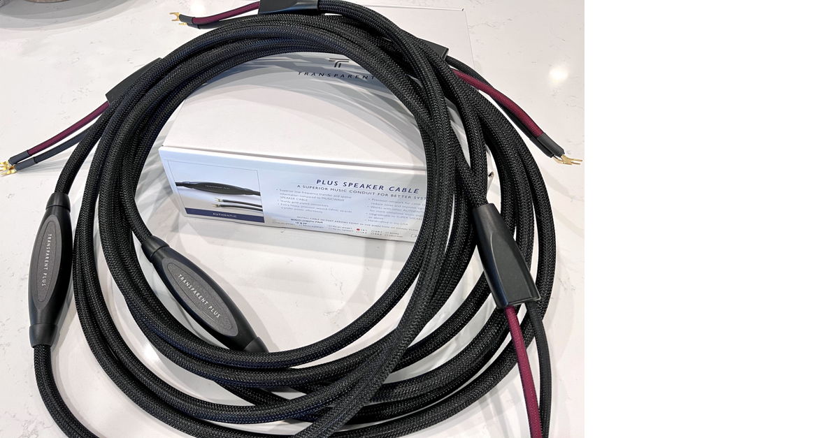 Transparent Audio Plus Speaker Cables | Ge... For Sale | Audiogon